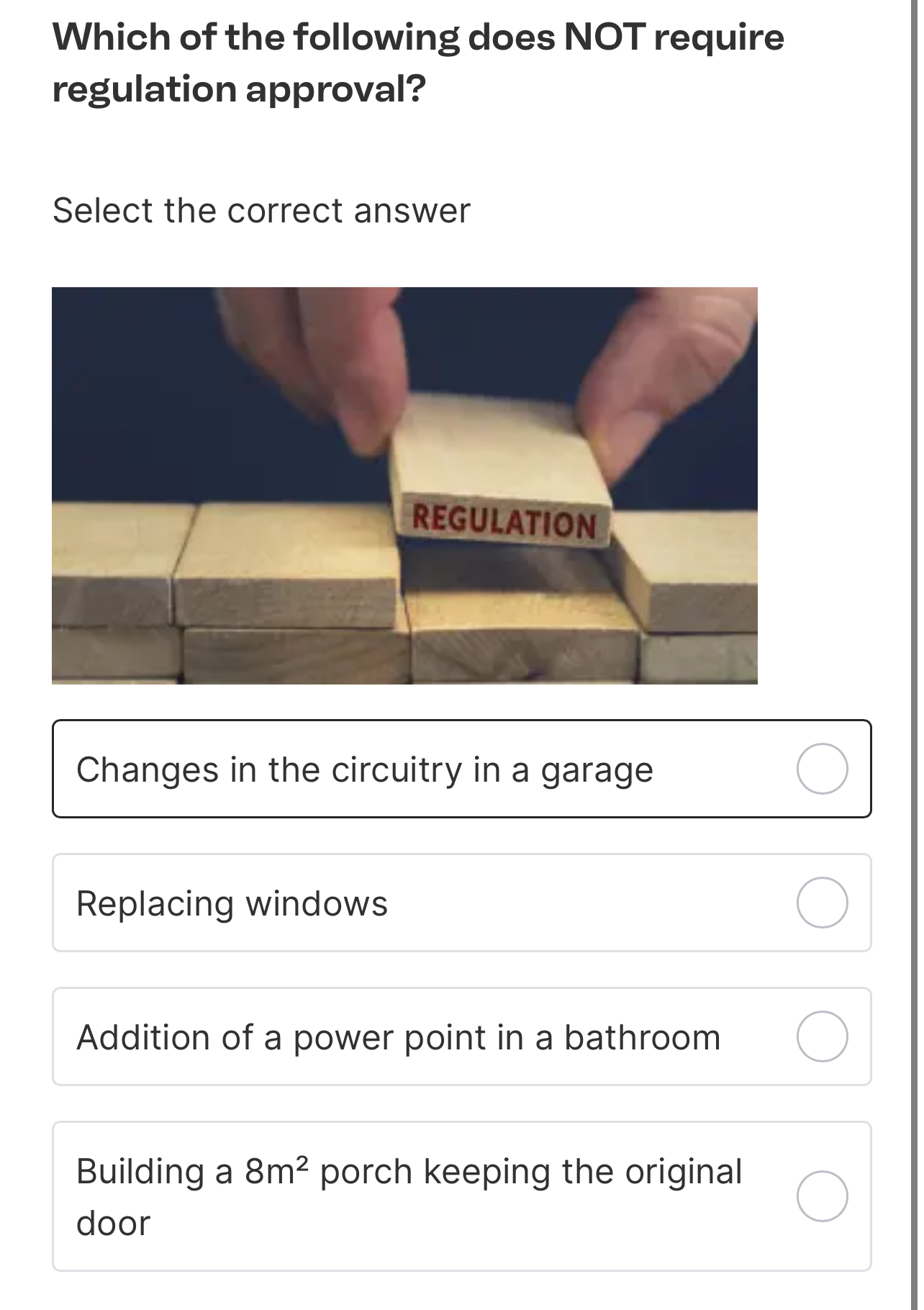 Solved Which of the following does NOT require regulation | Chegg.com