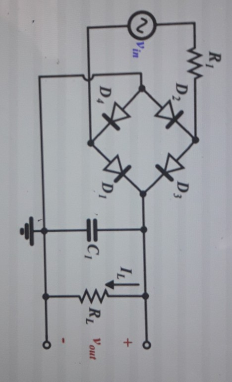 Solved Calculate theoretically the ripple voltage and | Chegg.com