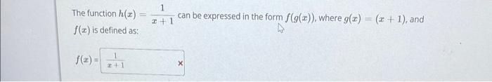 Solved Given functions g(x)=x1 and p(x)=x2−4, state the | Chegg.com