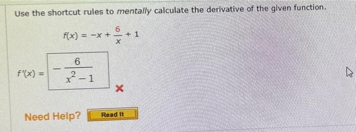 Solved Use the shortcut rules to mentally calculate the | Chegg.com