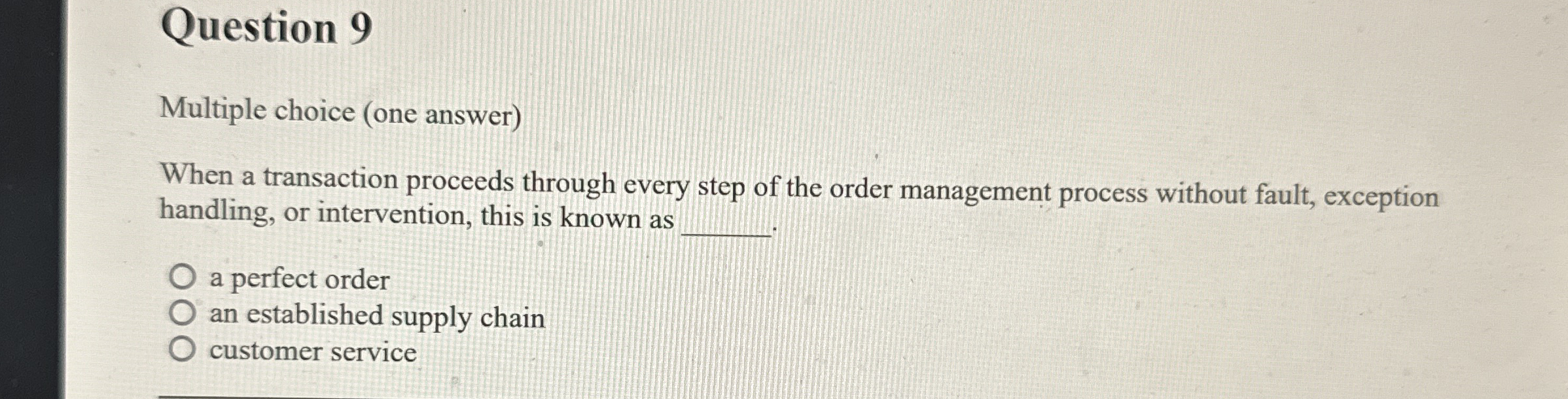 Solved Question 9Multiple choice (one answer)When a | Chegg.com