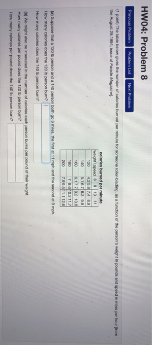 Solved HW04: Problem 8 Previous Problem Problem List Next | Chegg.com