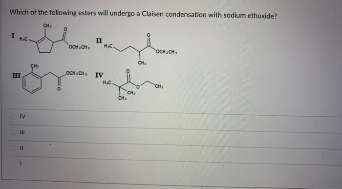 Solved Which of these compounds could be produced from a | Chegg.com