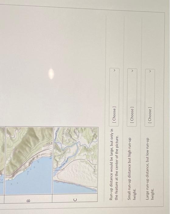 Solved Pick the best description of the topographic map | Chegg.com