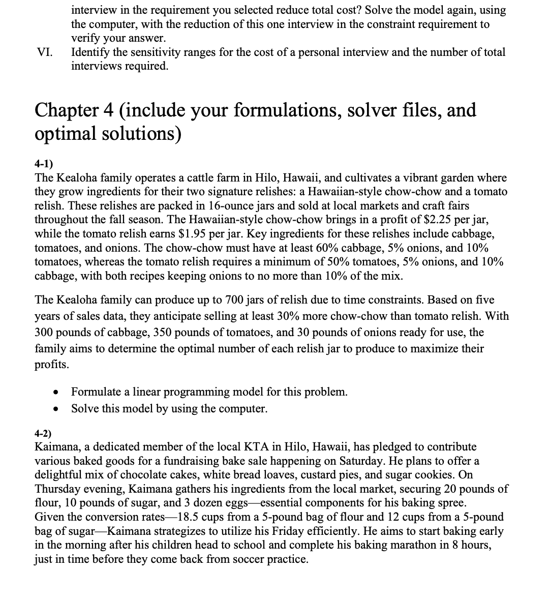 Solved interview in the requirement you selected reduce | Chegg.com