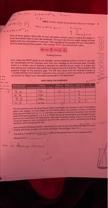 i need help finishing this page please. my graph for | Chegg.com