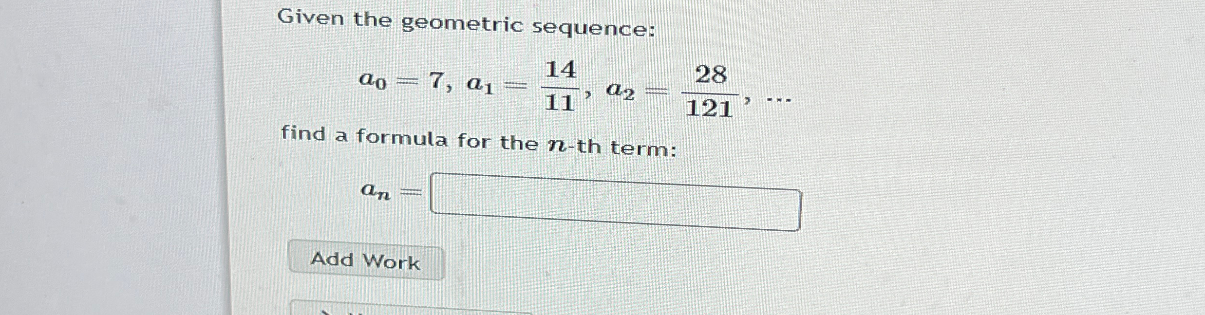 Solved Given the geometric | Chegg.com