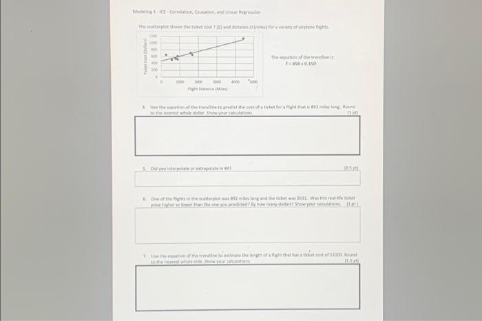 Solved Modeling 4-ICE- Correlation, Causation, and Linear | Chegg.com
