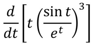 Solved dtd[t(etsint)3] | Chegg.com