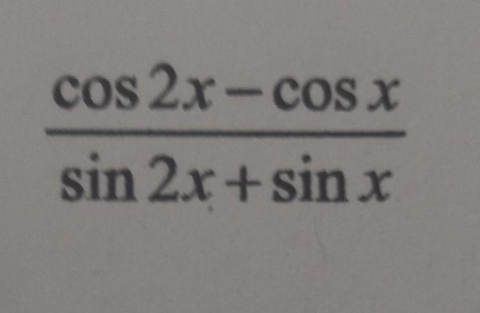 Solved sin2x+sinxcos2x−cosx | Chegg.com