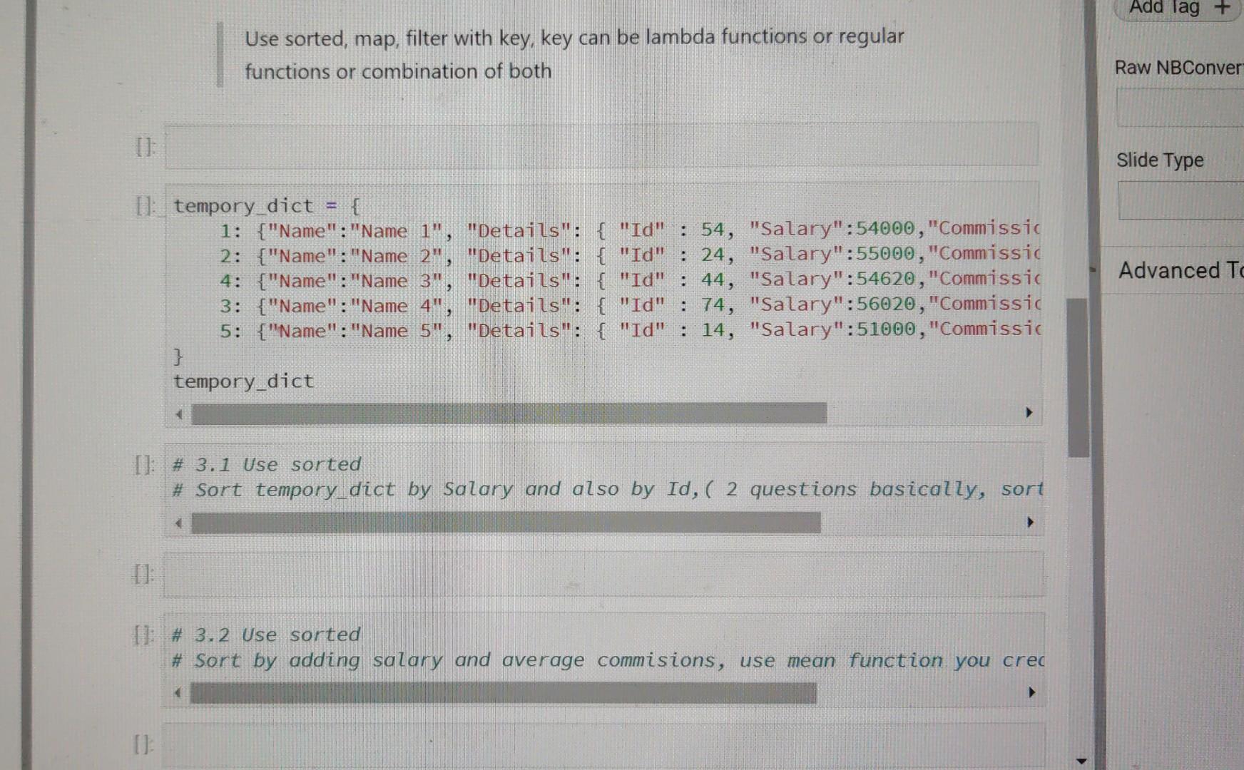 Solved Use Sorted Map Filter With Key Key Can Be Lambda 1094