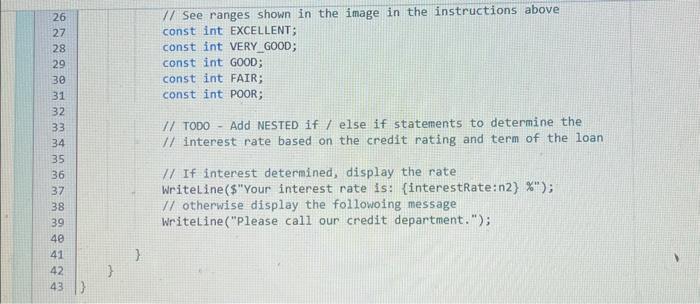 Solved Design Implement And Test A C Console App That 8951