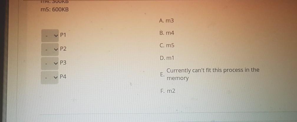 Solved QUESTION 5 10 points Consider the dynamic partition | Chegg.com
