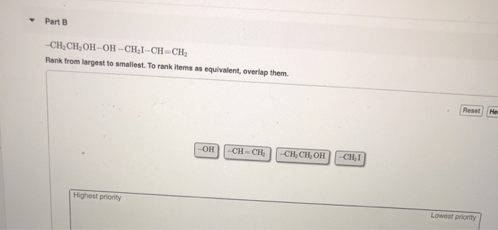 Solved Assign relative priorities to each set of | Chegg.com