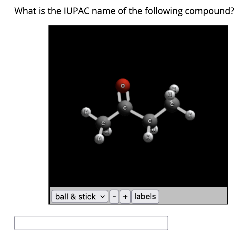 Solved What is the IUPAC name of the following compound? | Chegg.com