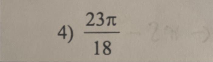 Solved 4) 1823π | Chegg.com