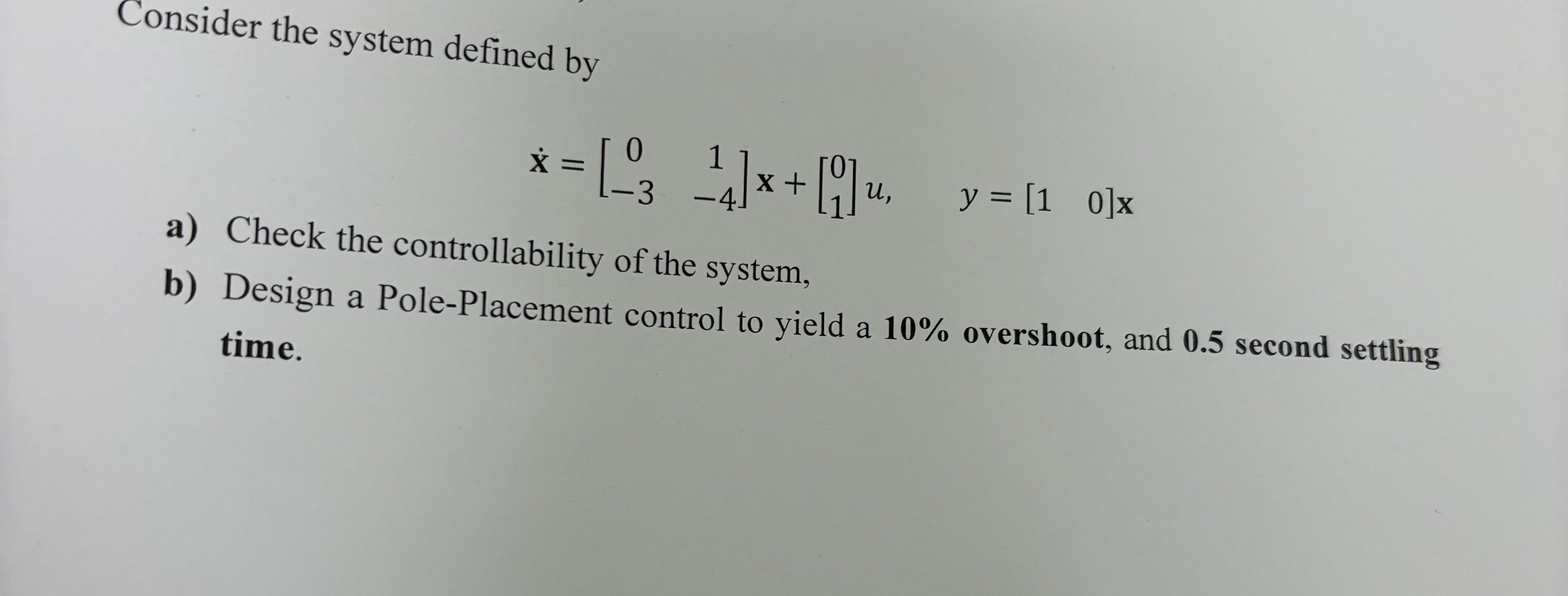 Solved Consider the system defined | Chegg.com