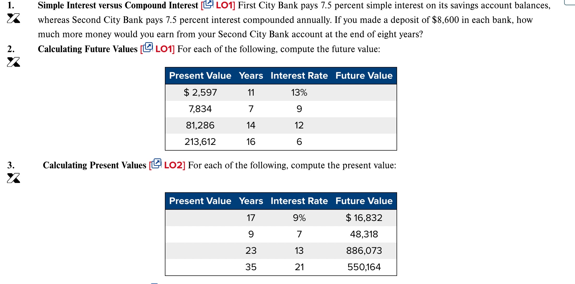 Solved Simple Interest versus Compound Interest [ [O1] | Chegg.com
