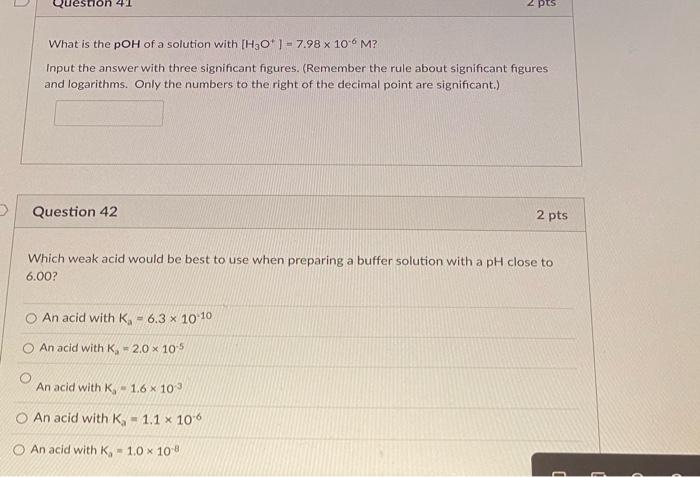 Solved Which of the following pairs of substances could | Chegg.com