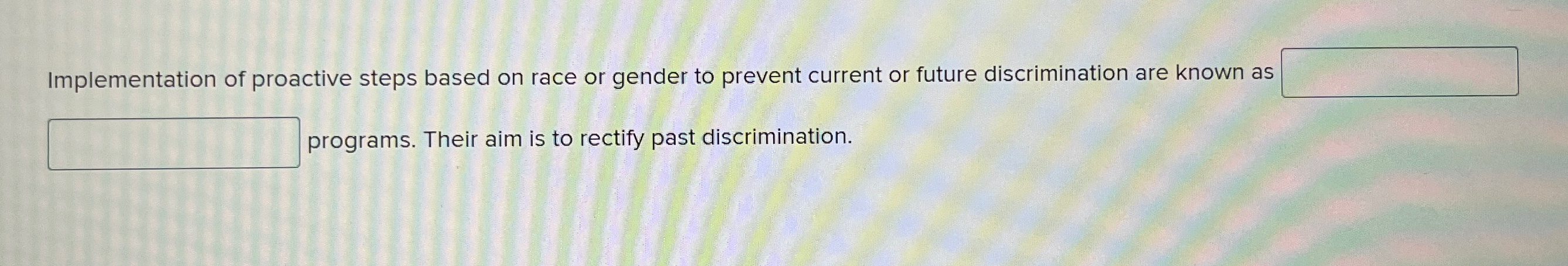 Solved Implementation of proactive steps based on race or | Chegg.com