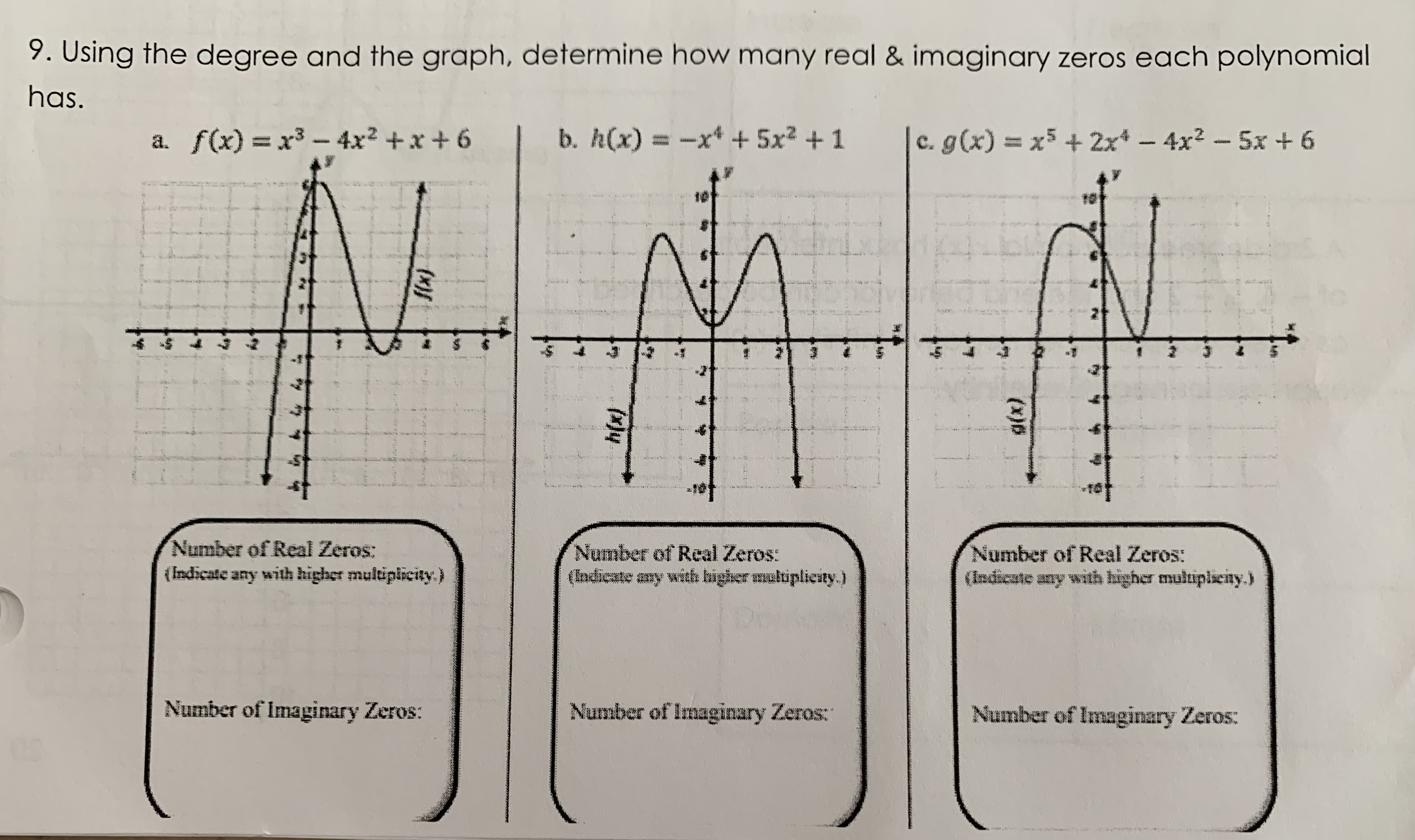 Solved Using the degree and the graph, determine how many | Chegg.com