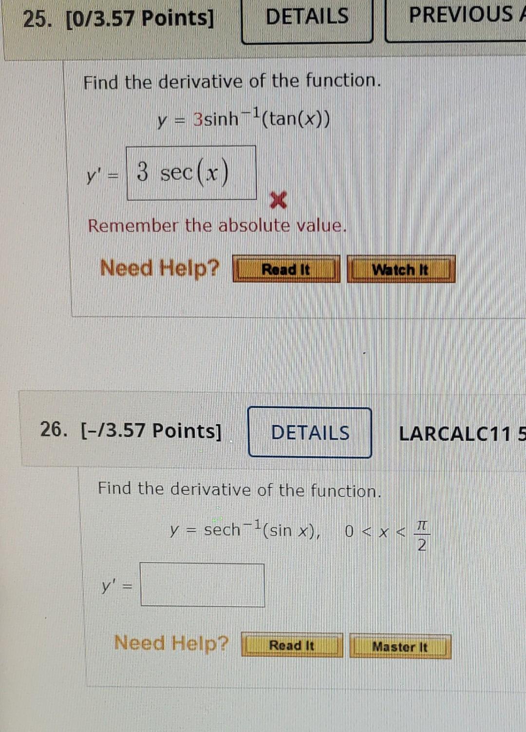 Solved Find the derivative of the function. | Chegg.com