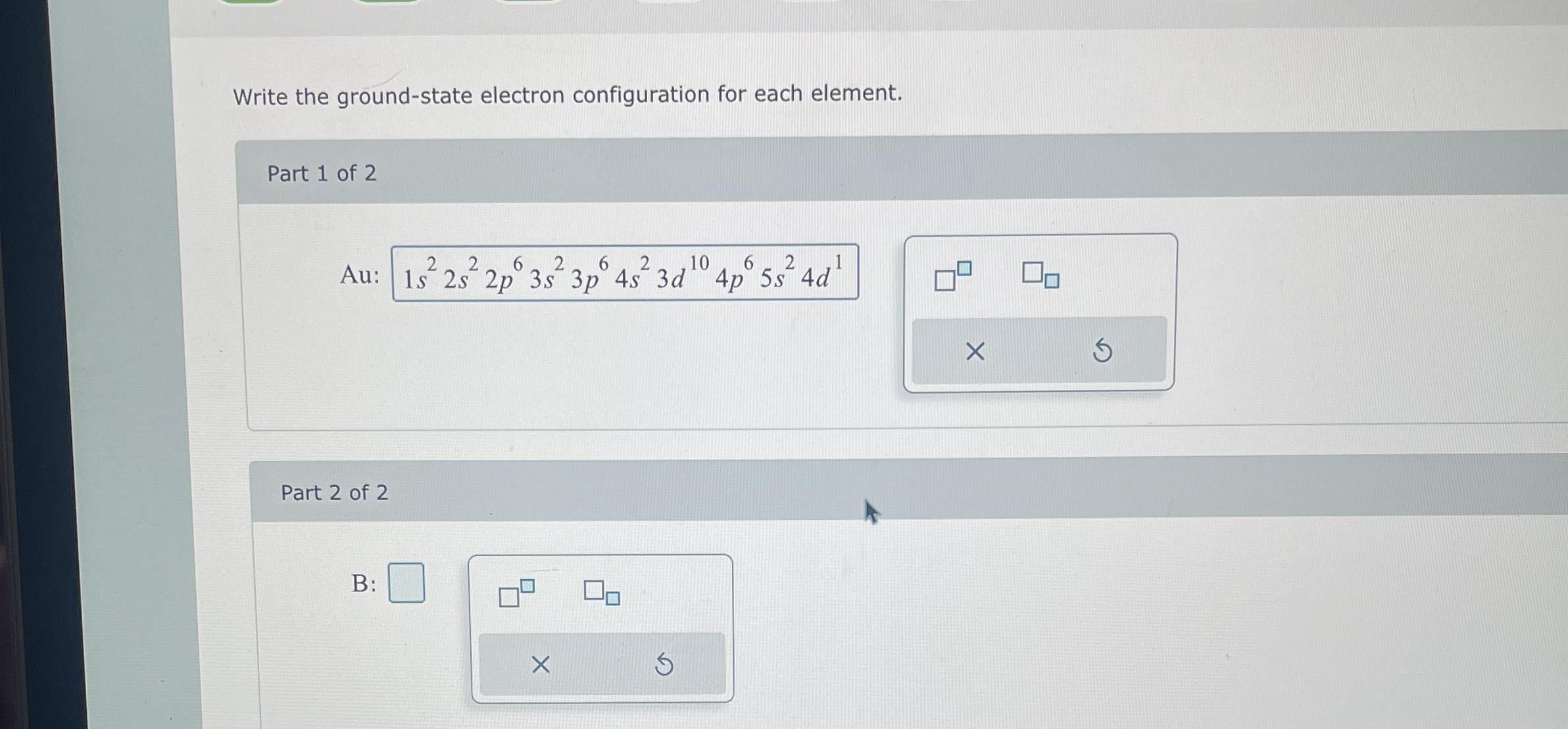 Solved Write the ground-state electron configuration for | Chegg.com