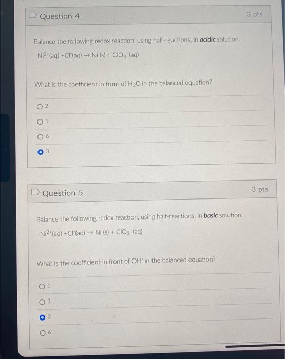 Solved Consider the following reaction between the nickel | Chegg.com