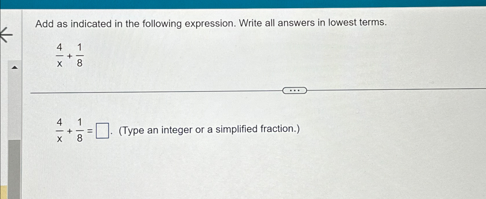 Solved Add as indicated in the following expression. Write | Chegg.com