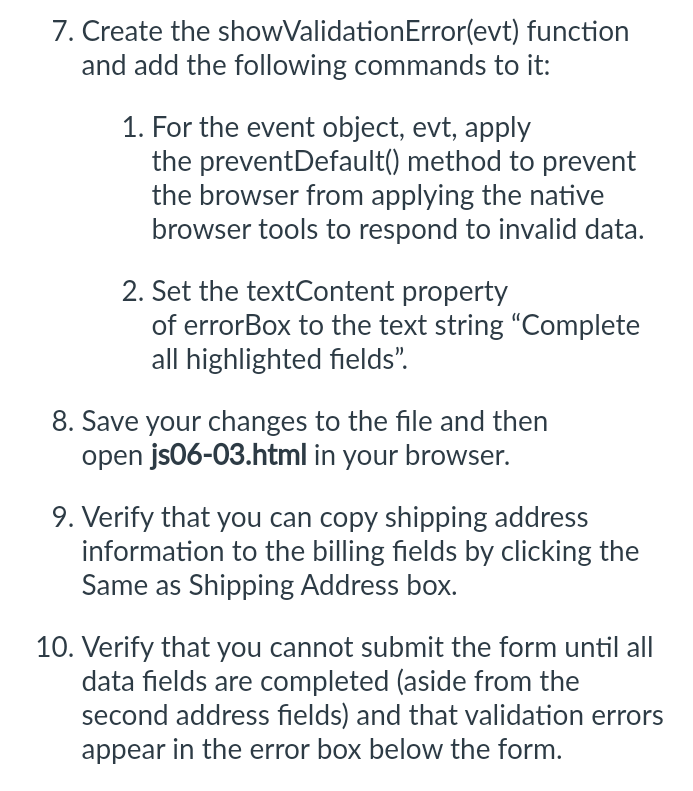 Solved 1 Use Your Code Editor To Open The