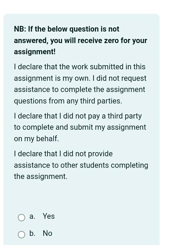 NB: If the below question is not answered, you will | Chegg.com