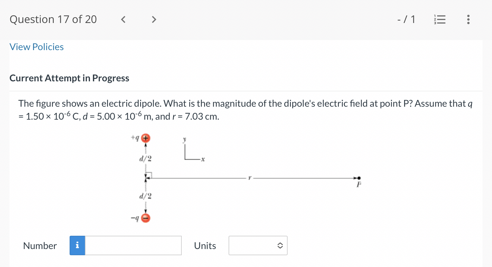 Solved The figure shows an electric dipole. What is the | Chegg.com