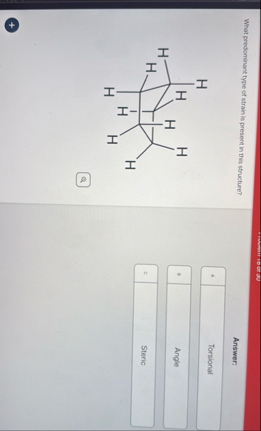 Solved What predominant type of strain is present in this | Chegg.com