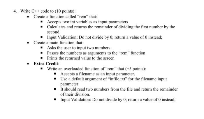 Solved Write C Code To 10 Points Create A Function 5727