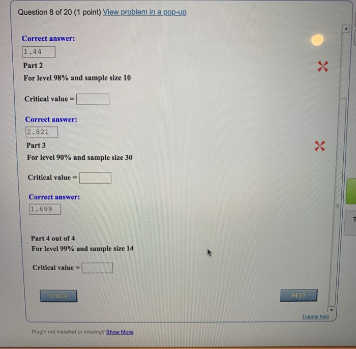 Solved how do you do this while using calculator (invNorm) | Chegg.com