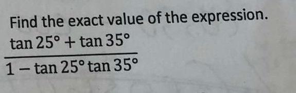 Solved Find the exact value of the expression. | Chegg.com