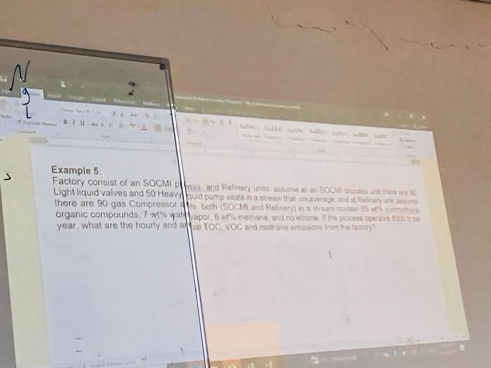 Solved 1 Format Painter Asin AaBb AaBbc ABC t Example 5: | Chegg.com