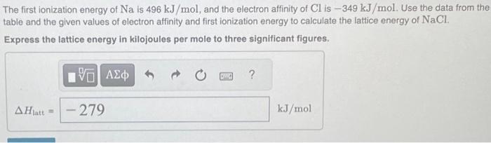 Solved Standard Enthalpies Of Formation For Some Substances