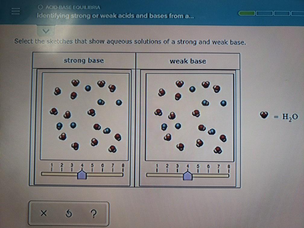 Solved CCD LASE EQUILIBRA Identifying strong or weak acids | Chegg.com