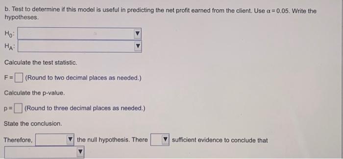 Solved Client Data Client Type: 1 , if manufacturing 2 , if | Chegg.com