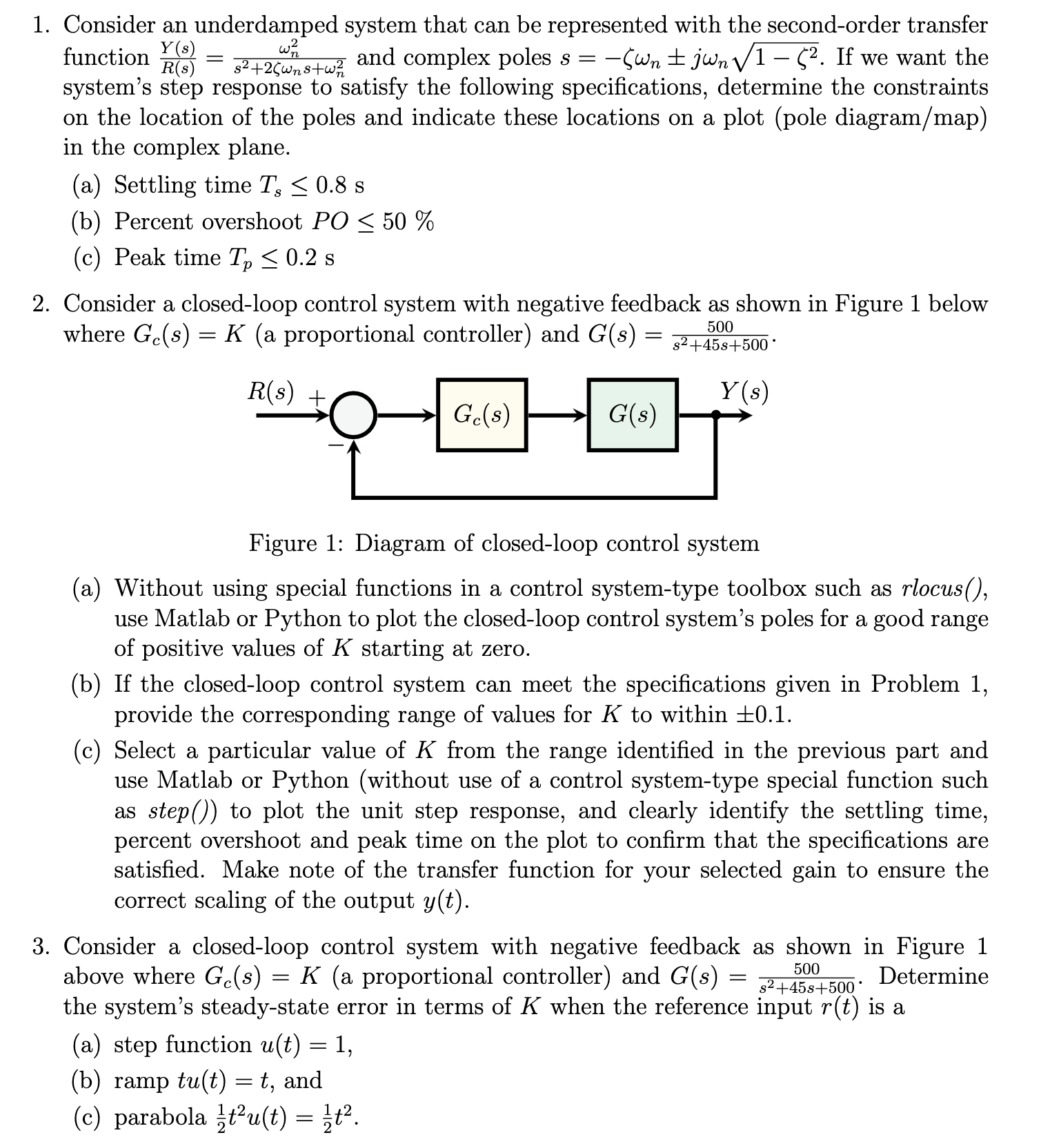Solved Question # 2 ﻿and 3 ﻿pleaseConsider an ﻿underdamped | Chegg.com