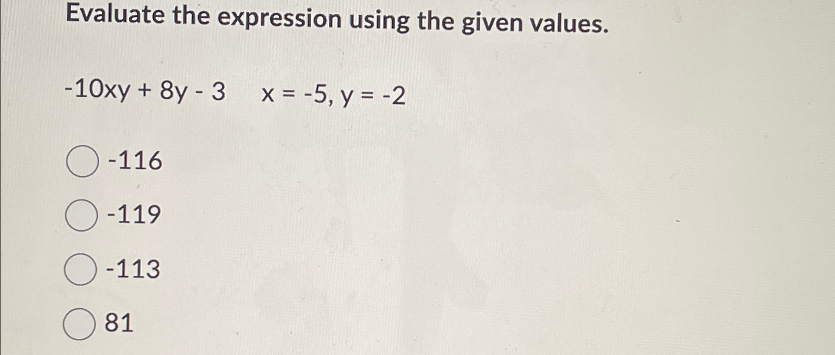 Solved Evaluate the expression using the given | Chegg.com