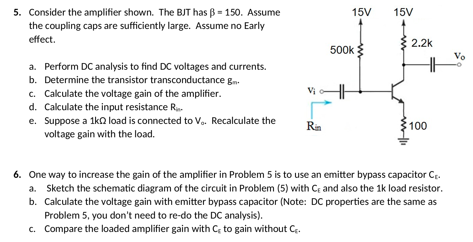Solved One way to increase the gain of the amplifier in | Chegg.com