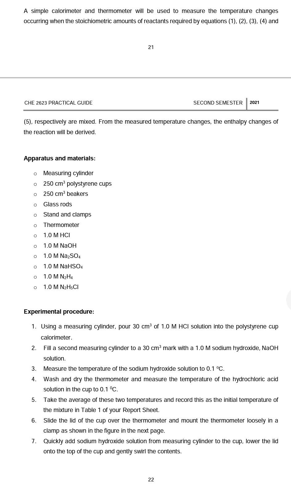 Solved Experiment 3 Data Enthalpy change: Hess's law Table | Chegg.com