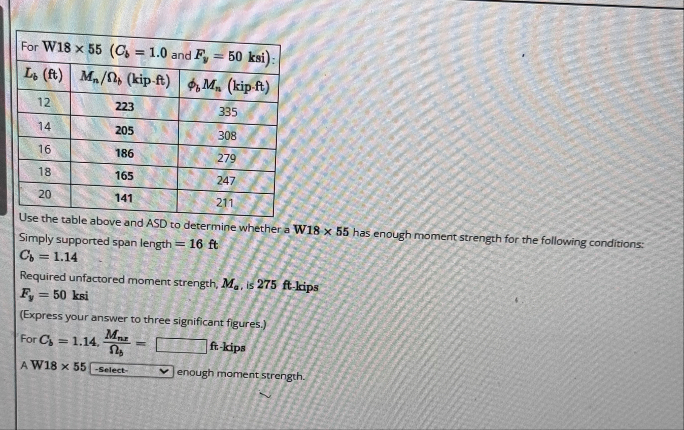 Solved Use the table above and ASD to determine whether a | Chegg.com