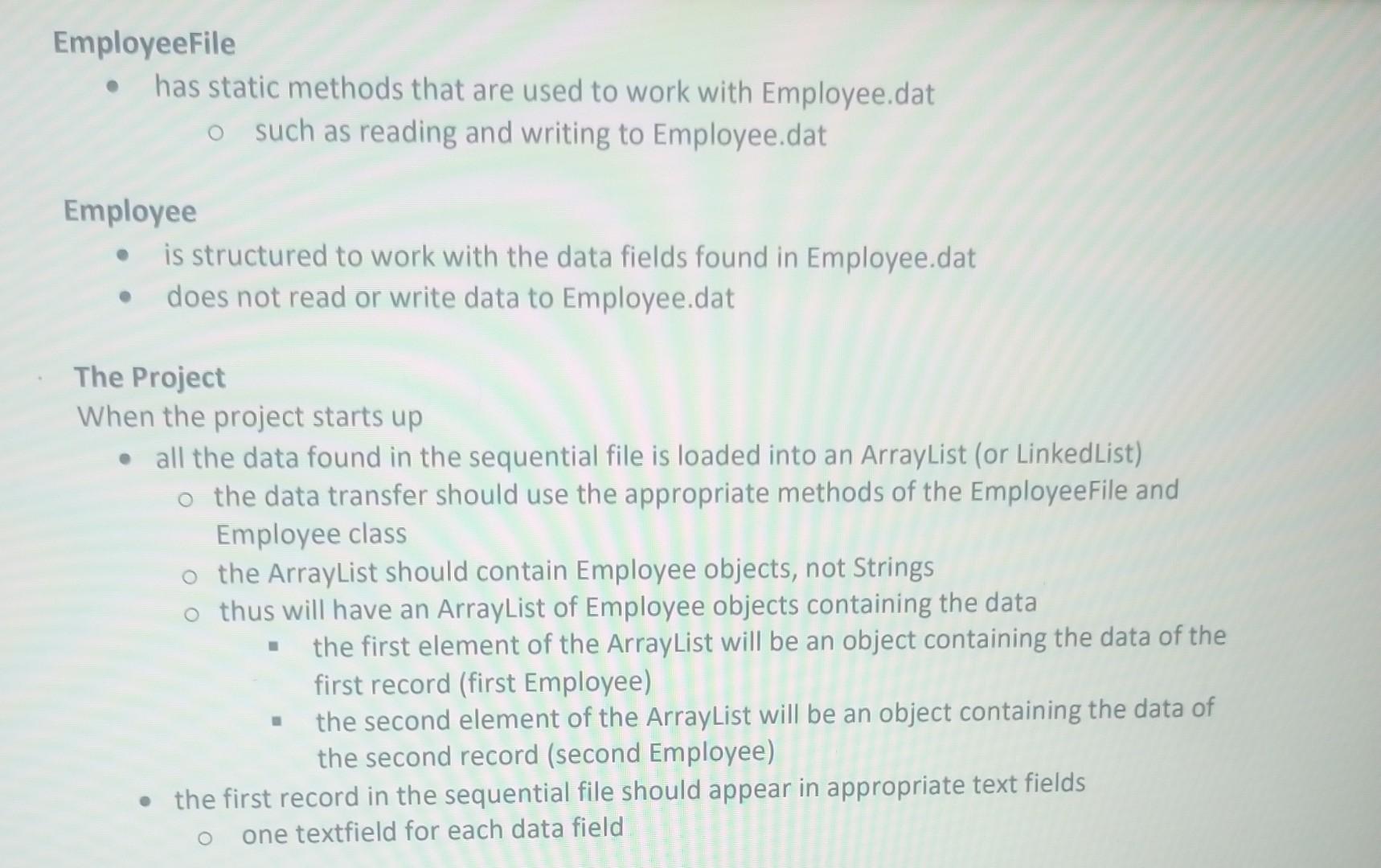 Solved O The Program create a JavaFX project called | Chegg.com