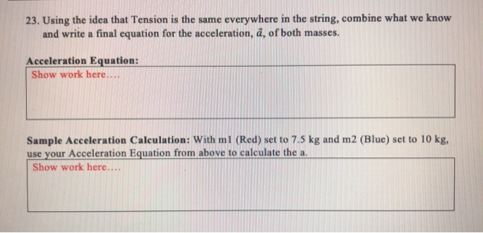 Solved Atwood's Machine & Inclined Plane with Friction Mass | Chegg.com