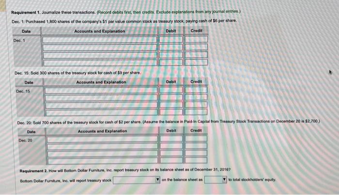 Solved Requirement 1. Journalize these transactions. (Record | Chegg.com