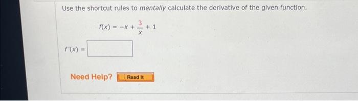 Solved Use the shortcut rules to mentally calculate the | Chegg.com
