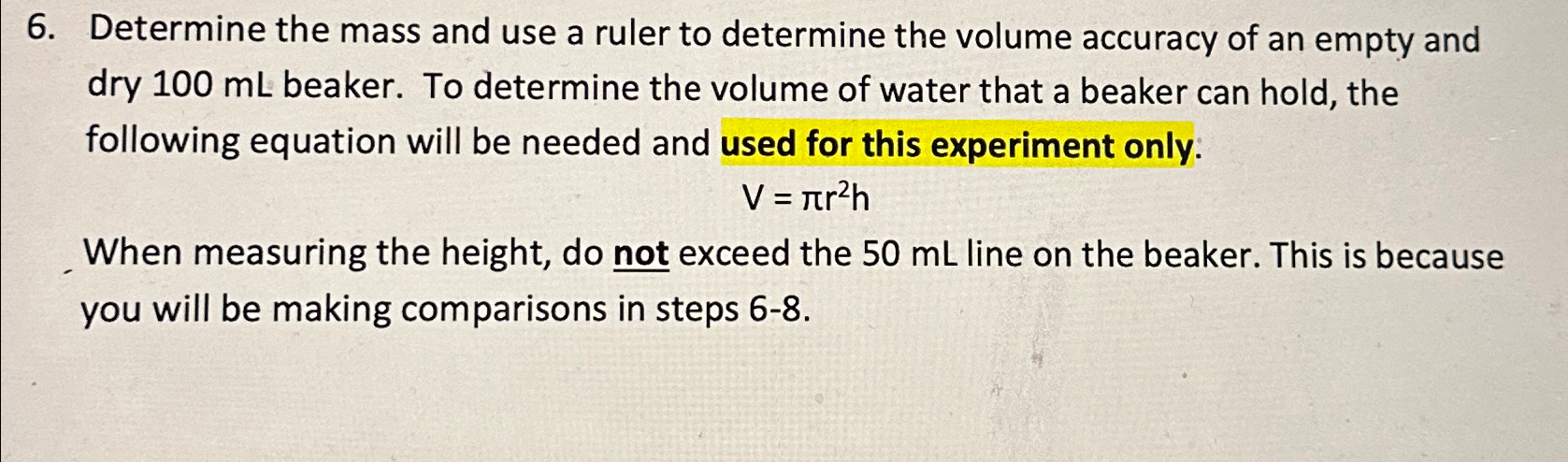 Solved Determine the mass and use a ruler to determine the | Chegg.com